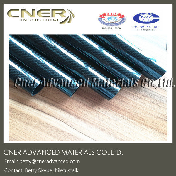 Carbon fiber tube, ID 18mm twill weave carbon fibre rod, carbon fiber pole, matte and glossy finish