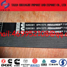 China Cummins engine parts ISDe ribbed Belt fan belt 5260381, CUMMINS ENGINE PARTS supplier