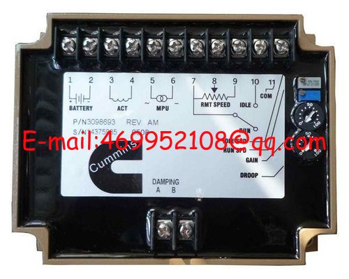  HOT SALE CUMMINS SPEED GOVERNOR 3098693，Speed Controller Module 3098693 supplier