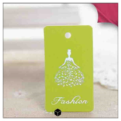Customized print sport UV paper hang tag for clothing ,High art paper clothing hang tag and label