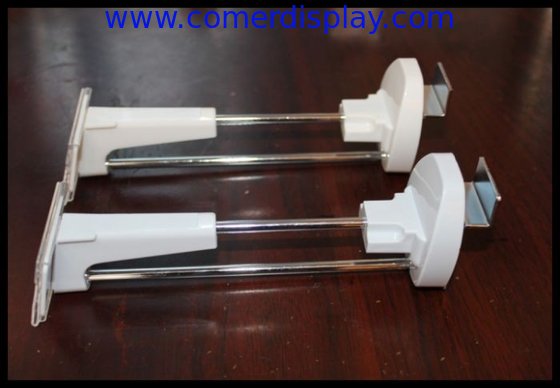 COMER anti-theft display devices Hot Sale Slat Wall Security Hooks for mobile stores