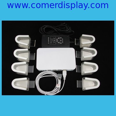 COMER New design electronic alarm secure display stand for mobile phones