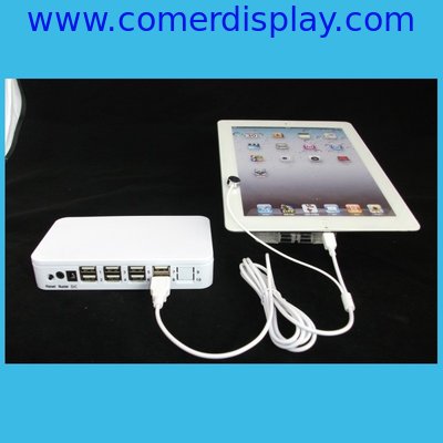 COMER Wireless mobile phone 8 ports security alarm display holders