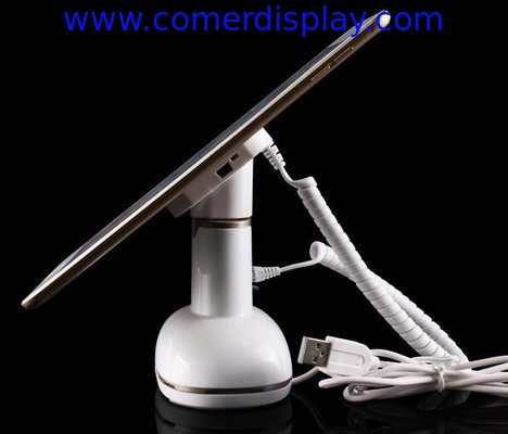 COMER charger and alarm cell phone plastic magnetic stand holder tablet security
