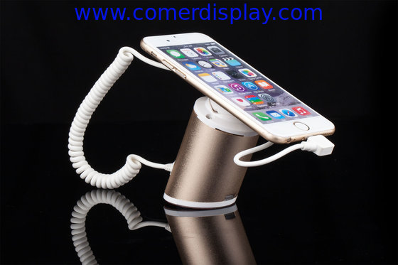 COMER Smart phone security alarm magnetic stand with charging and alarm function