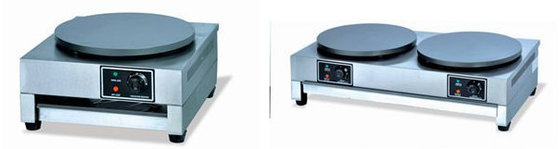 Manual Control Commercial Baking Ovens Gas Rotating Professional Crepe Maker Machine supplier