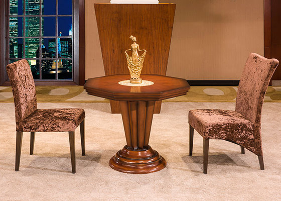 High End Modern Dining Room Tables , Round Teak Dining Room Table And Chairs