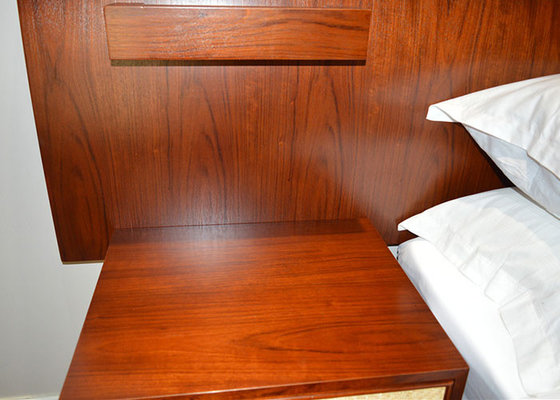 Luxury Island Resorts Hotel Room Furniture Teak Wood Finished Warm Color