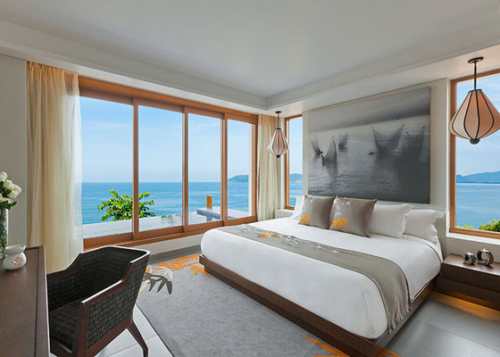 High End Southeast Asian Resort Bedroom Furniture modern apartment furniture Headboard