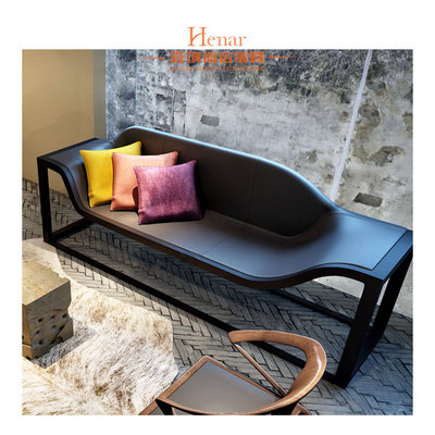Vintage Living Room Hotel Lobby Sofa / Wooden Chair Furniture