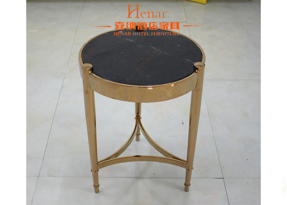 Round Black Tempered Glass Top Living Room Coffee Table Size 500 x 450mm