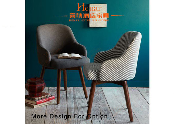 Comfortable Modern Pack Curved Back Dining Chair 45# Density Sponge Filling Upholstery