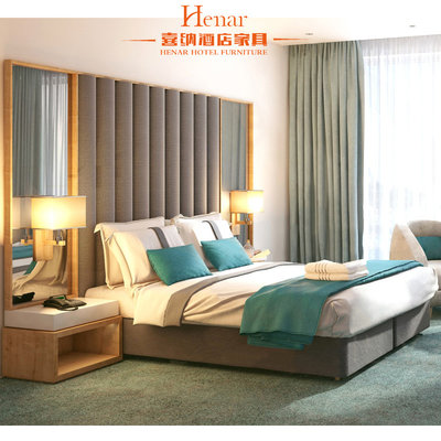 Modern Hotel Furniture Design Days Inn Hotel Wooden Bedroom Sets- Foshan Factory
