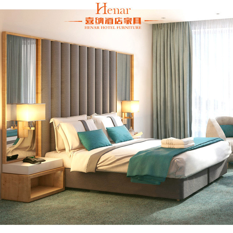 Modern Hotel Furniture Design Days Inn Hotel Wooden Bedroom Sets- Foshan Factory
