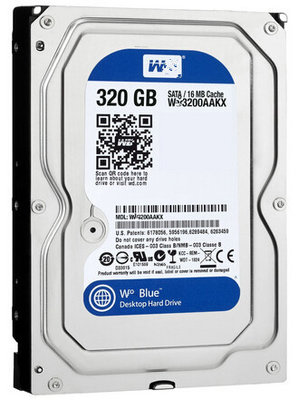 320GB SATA Internal WD Desktop Hard Drive WD Blue HDD For Personal Computer
