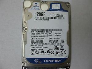 WD blue SATA 120GB Hard Disk Drive 3.5 inch 5400rpm for desktop W1200BEVT