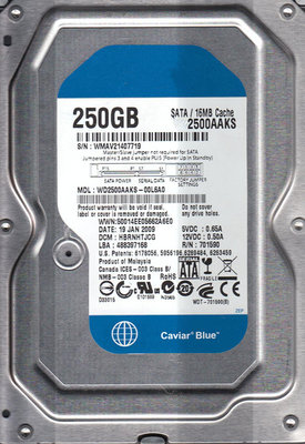 Original 250gb 3.5inch SATA Hard Disk Drive / computer hard drive