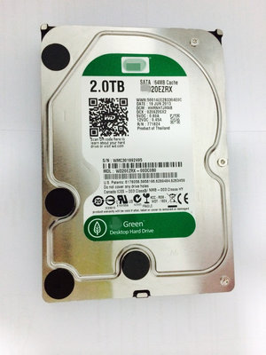 WD20EZRX SATA Green WD Desktop 2TB 3.5 inch Hard Drive For CCTV NVR