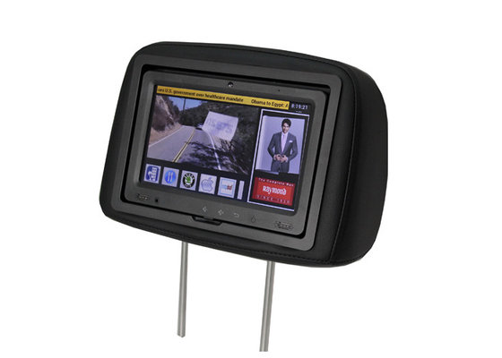 Android 4.2.2 9" Taxi Touch Screen Advertising , Taxi Headrest Advertising