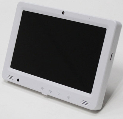 White Wall Surface VESA Mount Industrial Panel PC Touch Screen , 9 Inch Android Tablet