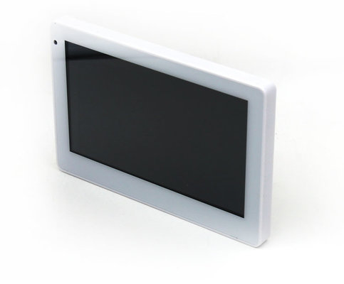7" Wall Mounted POE Touch Screen Industrial HMI Panel With RS485 Temperature Sensor