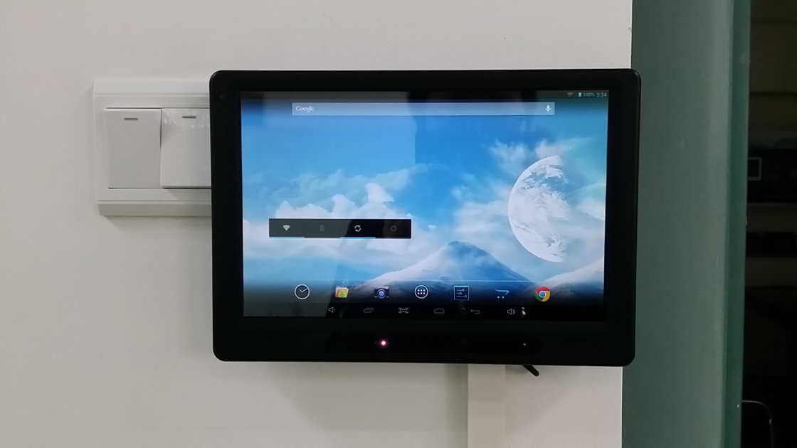 VESA Wall Mount Panel PC POE Touch Panel 10 Inch For Intelligent House Automation