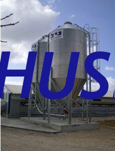 hot galvanized silo