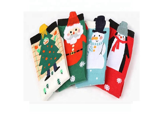 Christmas Cut Warm Winter Accessories Cozy Unisex Long And Short Socks For Adults