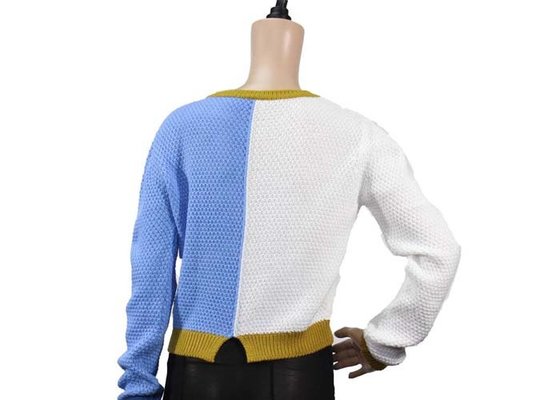 OEM Personalized Design Loose Casual Knit Round Neck Sweater Women For Ladies