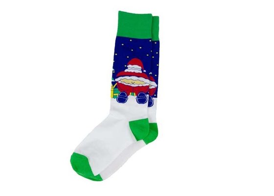 Personalized Cotton Warm Winter Accessories Christmas Decorations Santa Socks