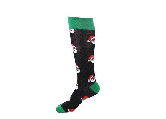 Santa Claus Patterns Warm Winter Accessories Unisex Cozy Christmas Socks For Home