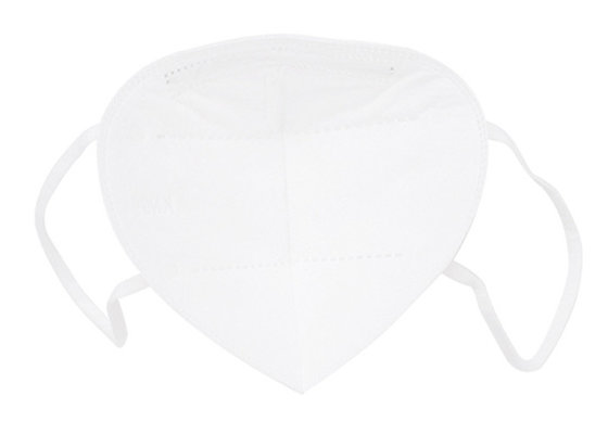 Respirator Kn95 Mask With 4 Layers , White Folding PM2.5 Filter Mouth Mask