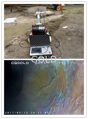 Sideview and Front Lens Camera to Inspect the Water Well
