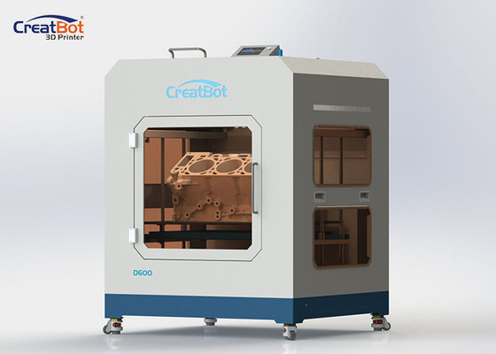 Fused Deposition Modeling CreatBot D600 / Pro With Dual Extruders 0.4mm Nozzle Diameter