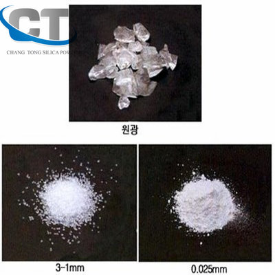 translucent free sample white high purity paint rubber soles material fused silica powder silicone rubber raw material