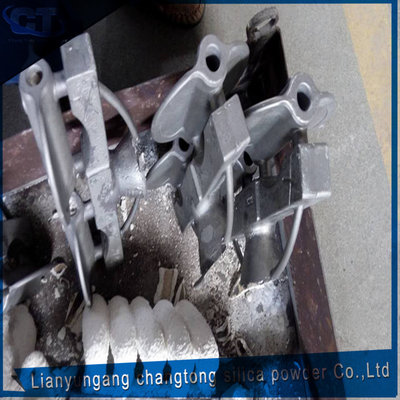 crystalline silica powder sio2 hs code:25061000.00 buyers for quartz powder