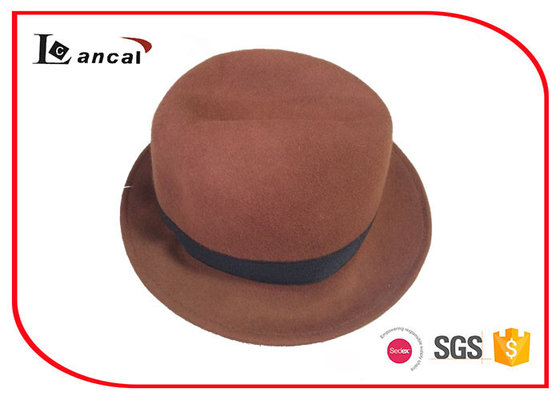Brownness Ladies Wool Felt Hat
