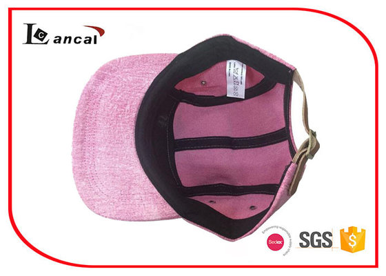 Plain Baseball Flat Caps 5 Panels Summer Sports Baseball Caps For Women