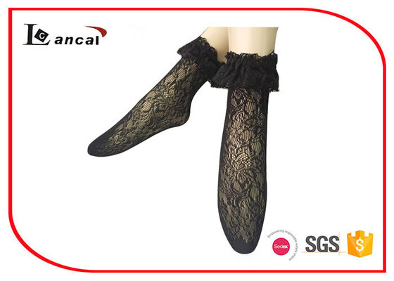 Attractive Fishnet Ladies Silk Socks Unique Design Women Trouser Socks
