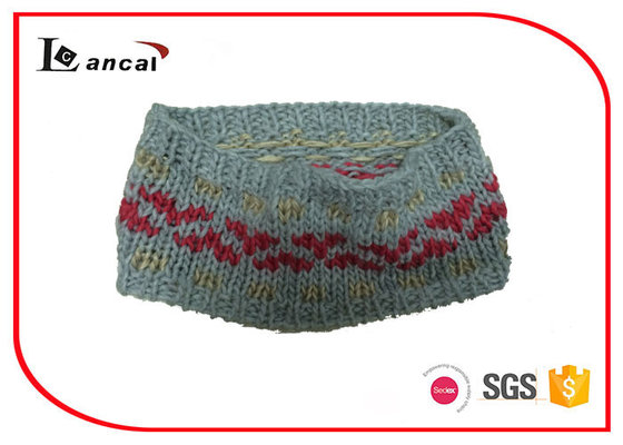 Plain Stitch Knitted Snood Scarf