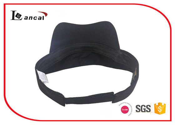 100% Cotton 3D embroidery sun visor  Baseball Caps Hats with velcro back adjuster