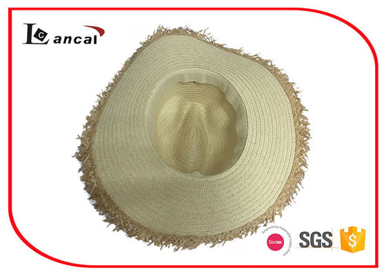 Adults Wide Brimmed Straw Summer Hats For Women With 3cm Common Grossgrain Hatband
