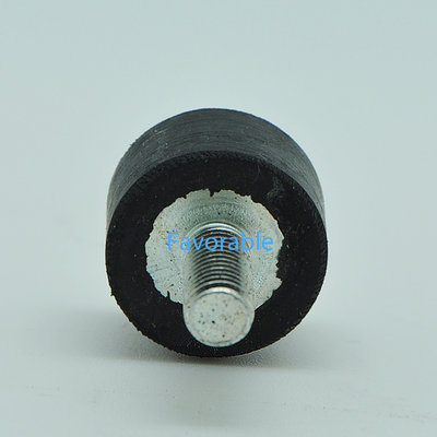 Black Cylindrical Bumper ,  Especially Suitable For Lectra Cutting Machine Parts Vector 5000