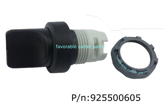 925500605 Cutter Parts GTXL Knob 3pos Main Black W / Hldr M3SS1-10B00 , Especially Suitable For Gerber Cutter GTXL