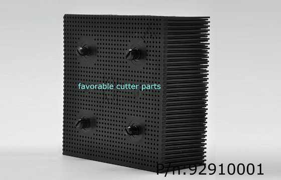 Nylon Bristles 1.6" POLY - ROUND FOOT - BLACK , Especially Suitable For Cutting Machine