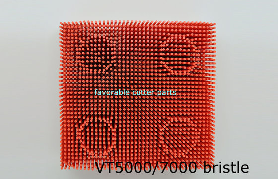 Red Nylon Bristles Round Foot Especially Suitable For Lectra Cutter VT5000 / VT7000