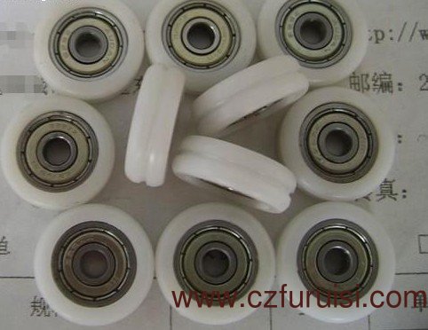 deep color plastic roller wheel bearing 608 for plastic roller