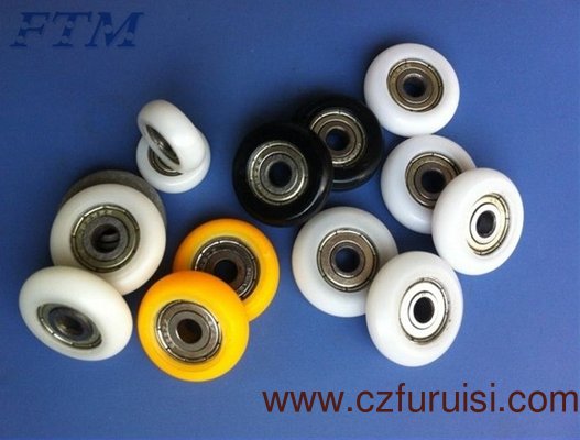 deep color plastic roller wheel bearing 608 for plastic roller