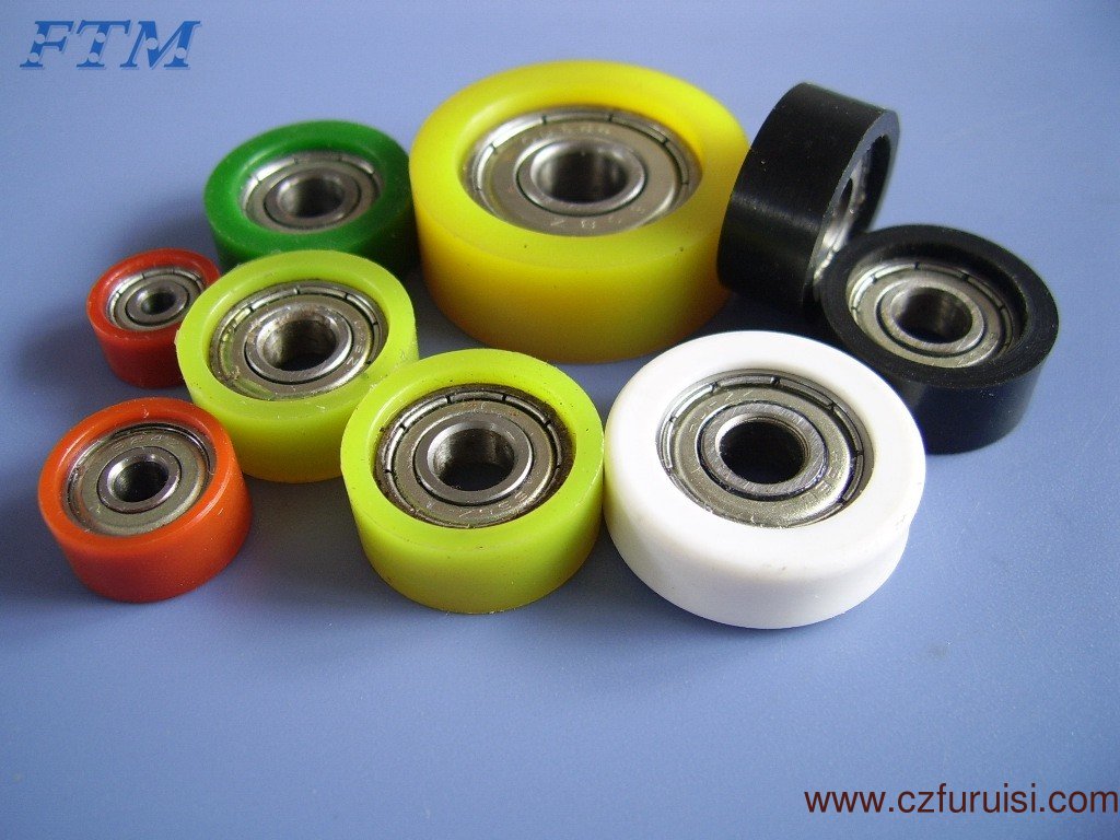 608 zz wheel roller bearing nylon plastic bearing to window door and pulley