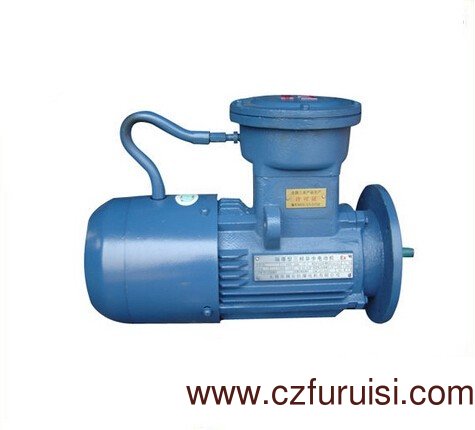 YBEJ series flame-proof three-phase asynchronous motor electromagnetic brake 11kW,730r/min